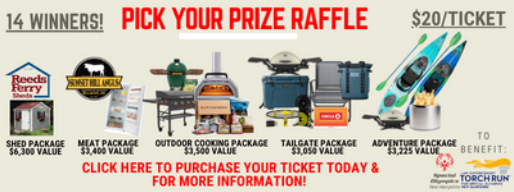 Pick Your Prize Raffle Winners! | Special Olympics New Hampshire