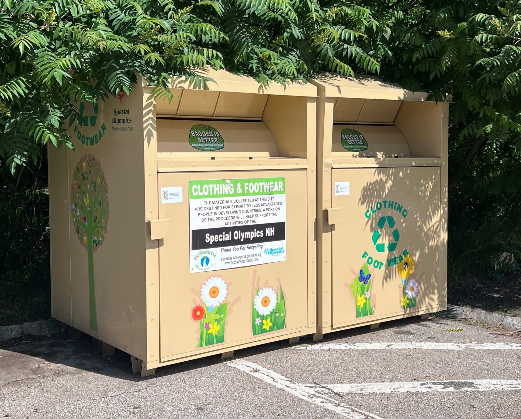 Sponsor an Ecosmith Bin – Recycle for Gold | Special Olympics New Hampshire